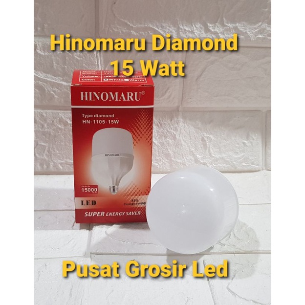 Jual Led Hinomaru Diamond 15 watt Cahaya Putih Garansi 1 Tahun | Shopee Indonesia