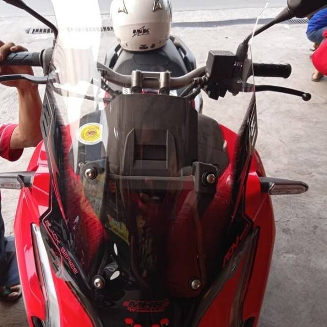 Jual Visor Windshield Honda ADV Carbon MHR Racing | Shopee Indonesia