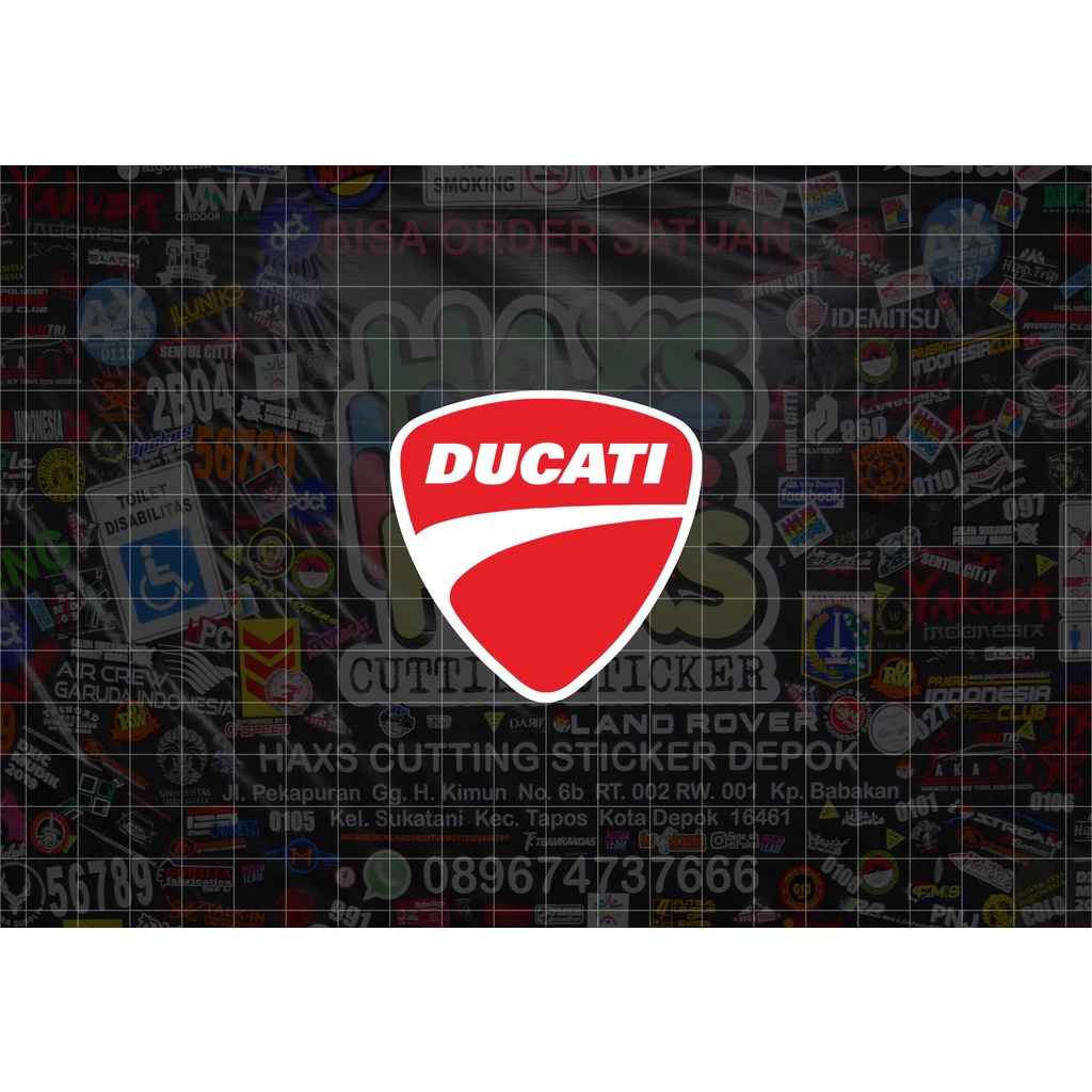Jual Cutting Sticker Logo Ducati Ukuran 6 Cm | Shopee Indonesia