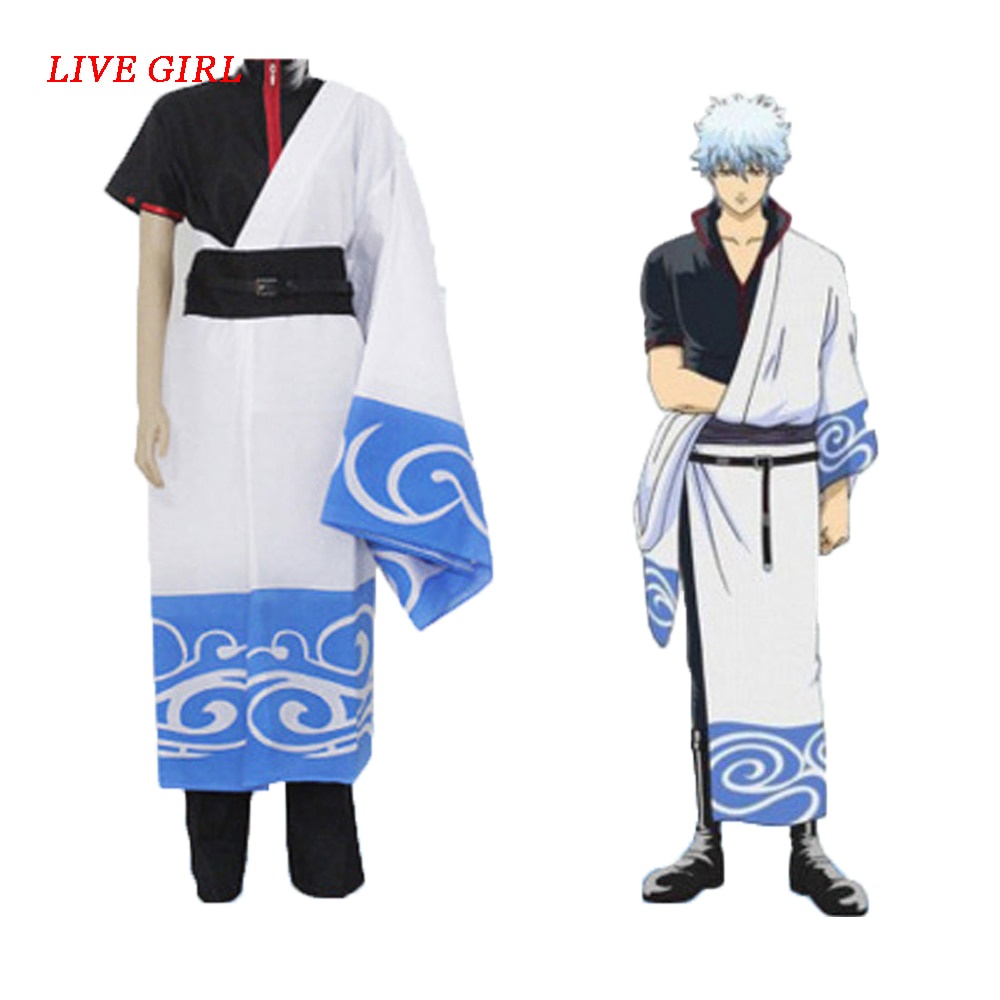 Jual PREORDER JP Anime Gintama Cosplay Costume Halloween Dress Adults ...
