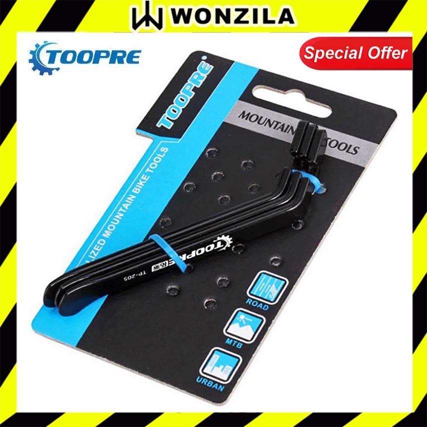Jual Toopree TP205 Congkelan Ban Sepeda Tire Lever Isi 3 Pcs Hitam ...