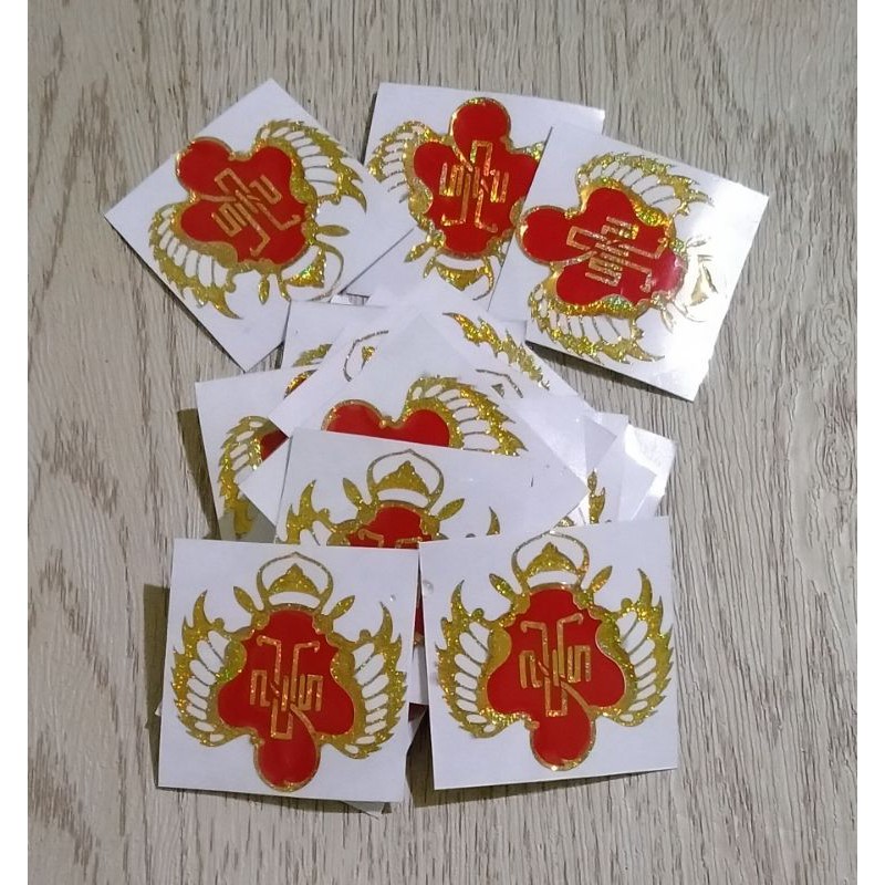 Jual STICKER TIMBUL KRATON JOGJA STICKER COATING KECIL | Shopee Indonesia