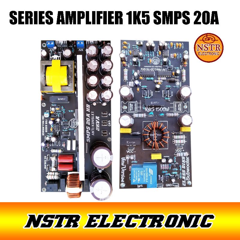 Jual paket amplifier 1k5 dan smps 20a HBLC | Shopee Indonesia