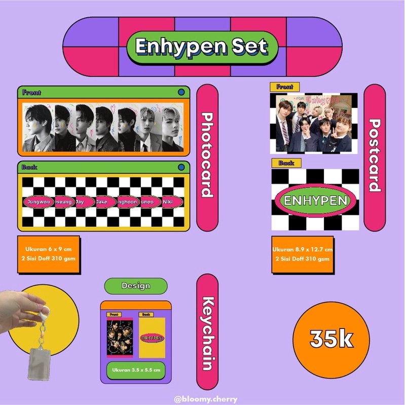 Jual Enhypen Set (Fankit) untuk Koleksi maupun Kado | Shopee Indonesia