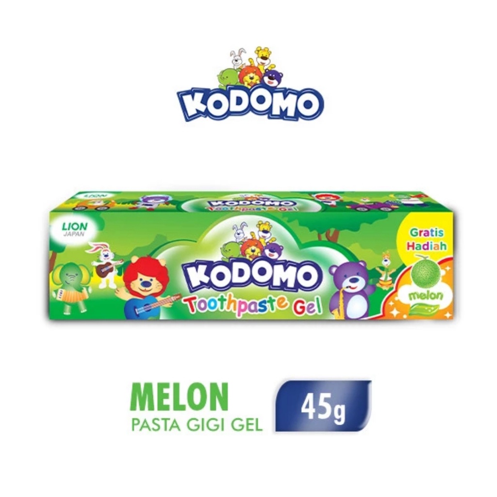 Jual Kodomo Pasta Gigi Melon Gel 45 gr | Shopee Indonesia