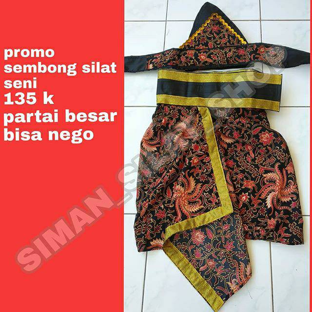 Jual sembong silat songket silat seni murah | Shopee Indonesia