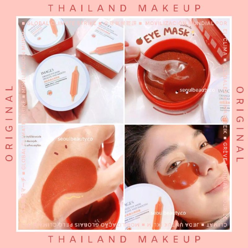 Jual IMAGES Orange Eye Mask ORIGINAL | Shopee Indonesia