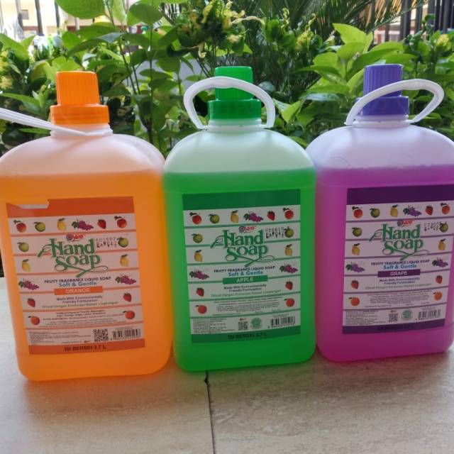 Jual Hand Soap Sabun Cuci Tangan Cair Jerigen 3.7 Liter | Shopee Indonesia
