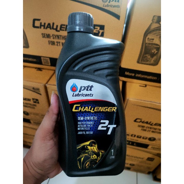 Jual PTT Challenger 2T Semi Synthetic | Shopee Indonesia
