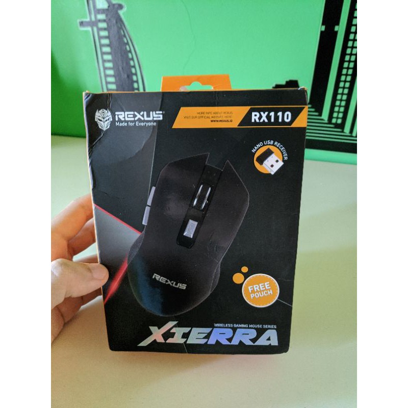 Jual Mouse Rexus Xierra RX110 Wireless Gaming | Shopee Indonesia