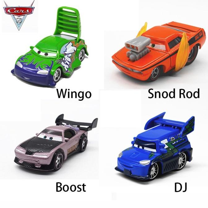 Jual PROMO MAINAN ACTION FIGURE PIXAR CARS DRAG RACING DJ WINGO BOOST ...