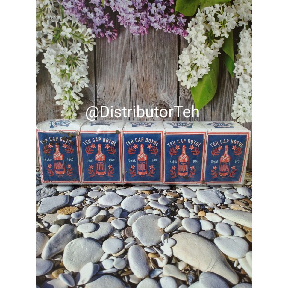 Jual Teh Cap Botol Biru 80 gram isi 5 Kotak | Shopee Indonesia