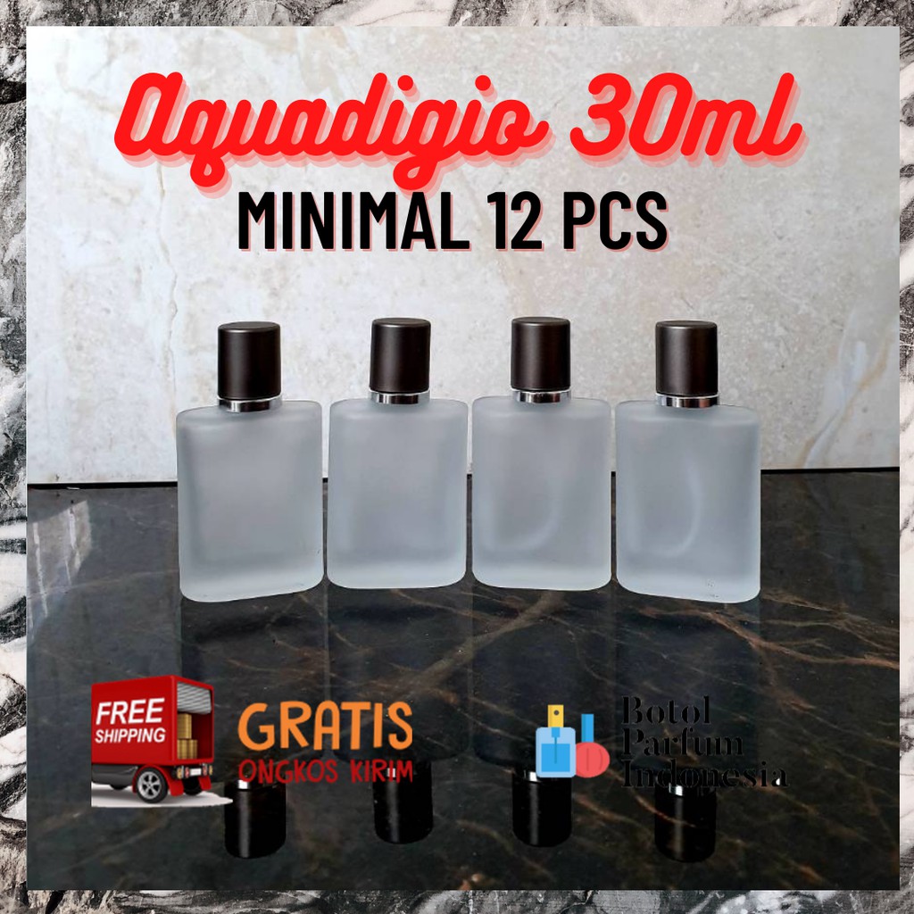 Jual BOTOL PARFUM SPRAY KACA KOSONG 30 ML (AQUADIGIO ADG DOFF 30 ML ...