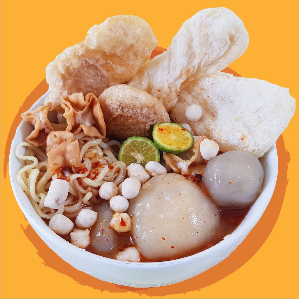 Jual Baso Aci isi Ayam Mie Komplit Instan | Baso Aci Pedas Enak ...