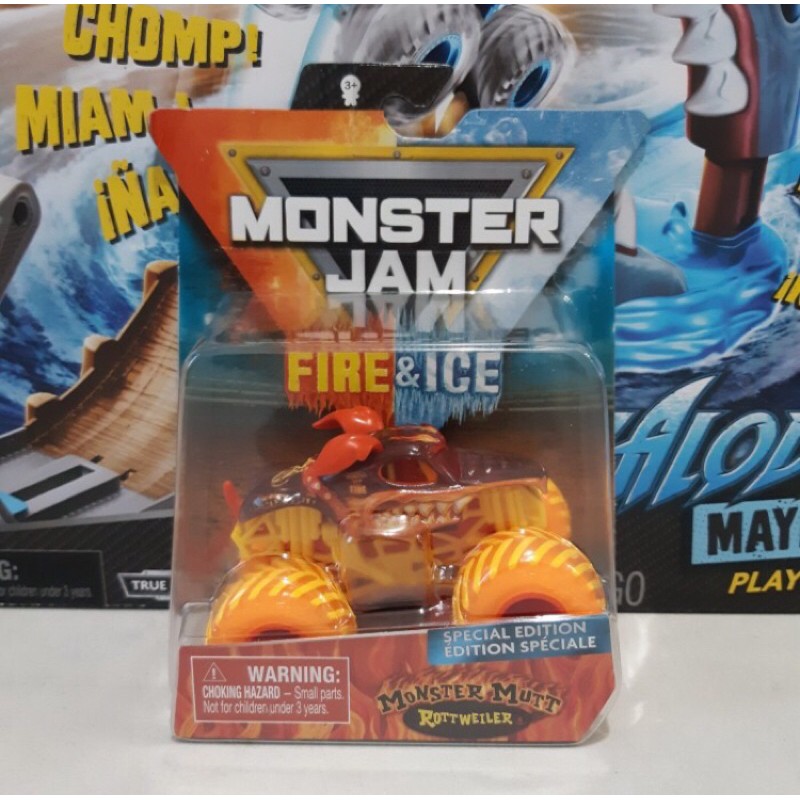 Jual Monster Jam Fire And Ice Rottweiler | Shopee Indonesia