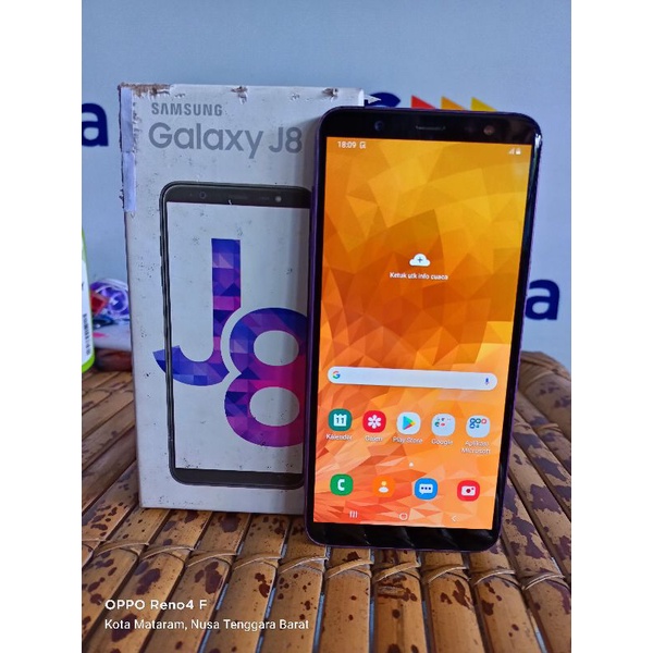 Jual Samsung J8 3/32 Second Rasa Baru | Shopee Indonesia