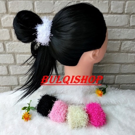 Jual karet bihun premium kunciran rambut donat elastis kuncir ikat ...