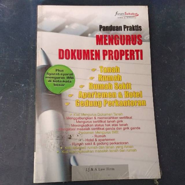 Jual Panduan praktis DOKUMEN PROPERTI | Shopee Indonesia Jual Panduan praktis DOKUMEN PROPERTI | Shopee Indonesia