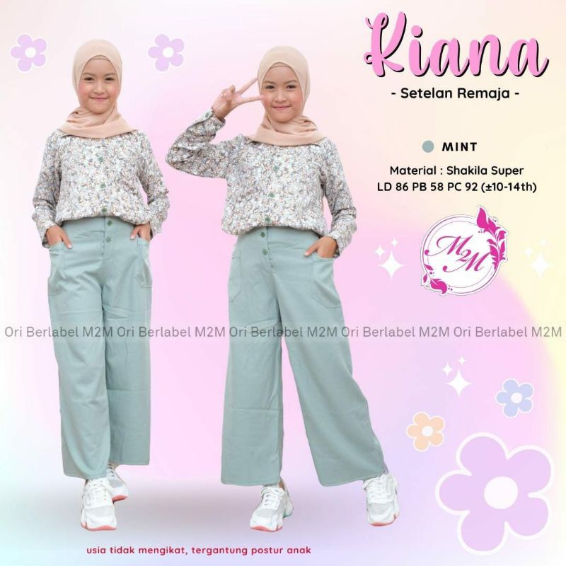 Jual (COD) BEST SELLER NEW KIANA SET REMAJA BY NSK M2M SETELAN KULOT ...