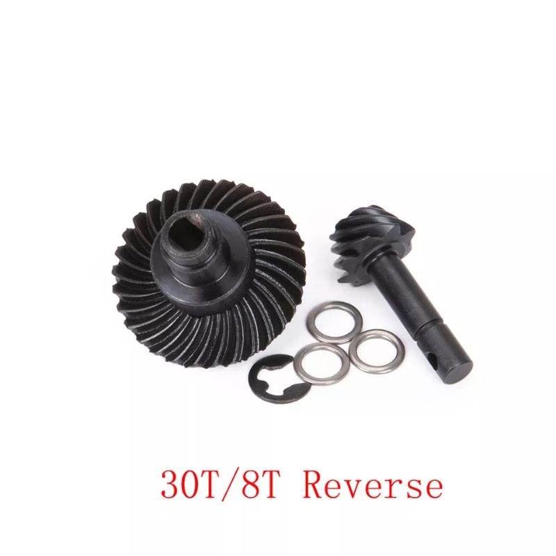Jual gear bevel pinion gardan reverse Scx10 ii 8t 30t Rc axial austar ...
