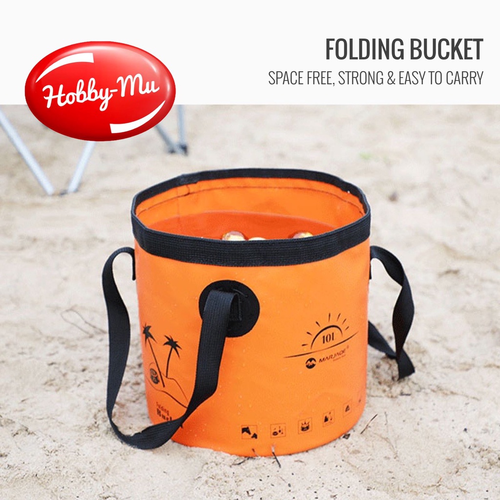 Jual Ember Lipat Portable 20l Untuk Travel-Camping-Memancing | Shopee ...