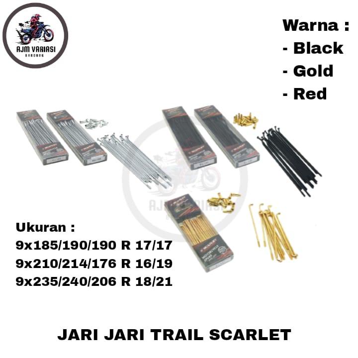 Jual Jari Jari Ruji Jeruji Spoke Lidi Trail Supermoto KLX KTM WR ...