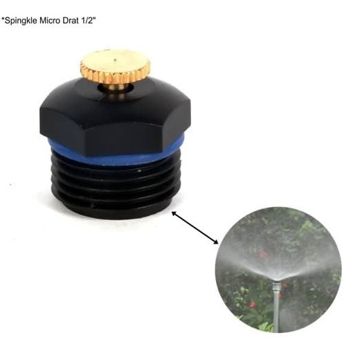 Jual Sprinkle Mikro Gantung Hidroponik Springkle Embun Kabut Selang ...