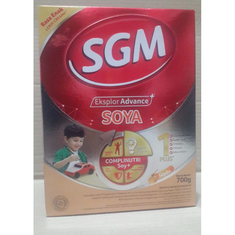 Jual susu SGM soya 1+ rasa madu (700gr) | Shopee Indonesia