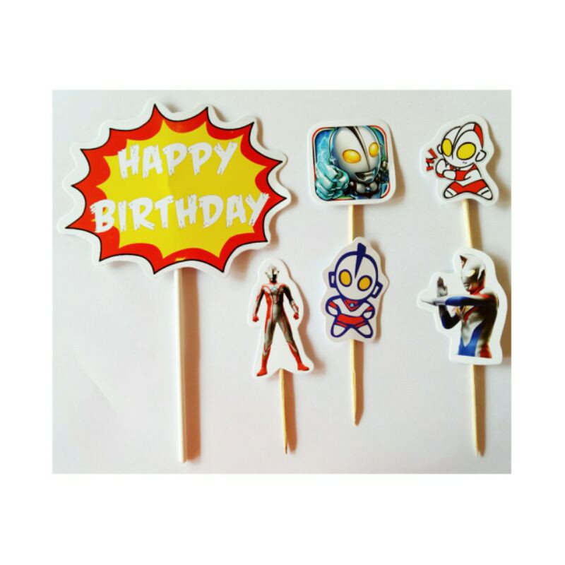 Jual cake topper toper hiasan kue cake ulang tahun happy birthday ...