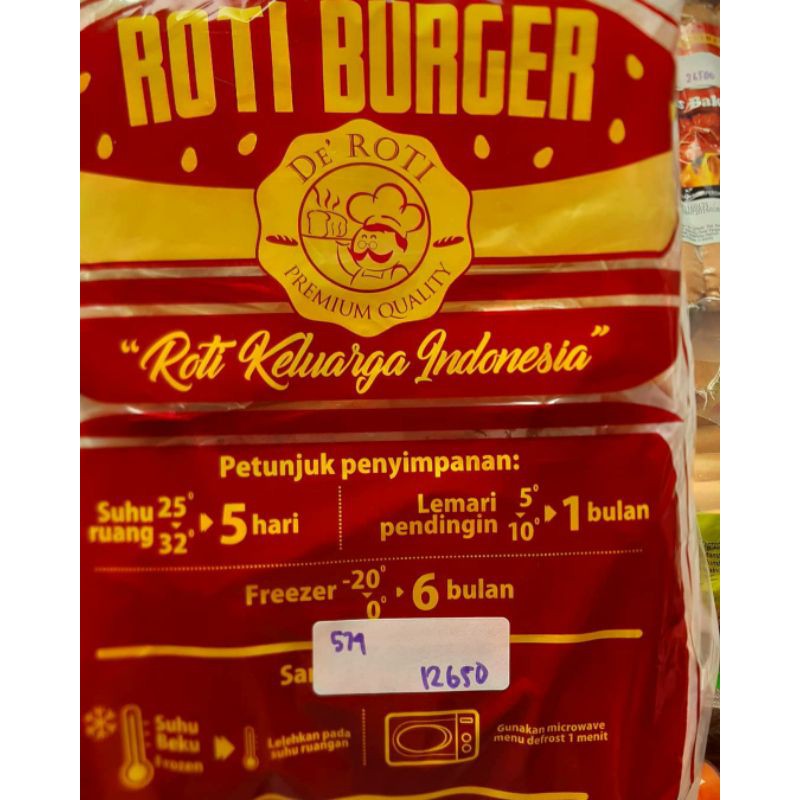 Jual ROTI BURGER HOTDOG dan BULAT DE ROTI | Shopee Indonesia