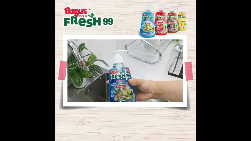 Jual Bagus Fresh 99 Sabun Cuci Tangan Botol 400 ml dengan Vitamin E ...