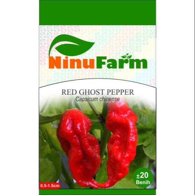 Jual Benih Red Ghost Pepper 20Seeds | Shopee Indonesia