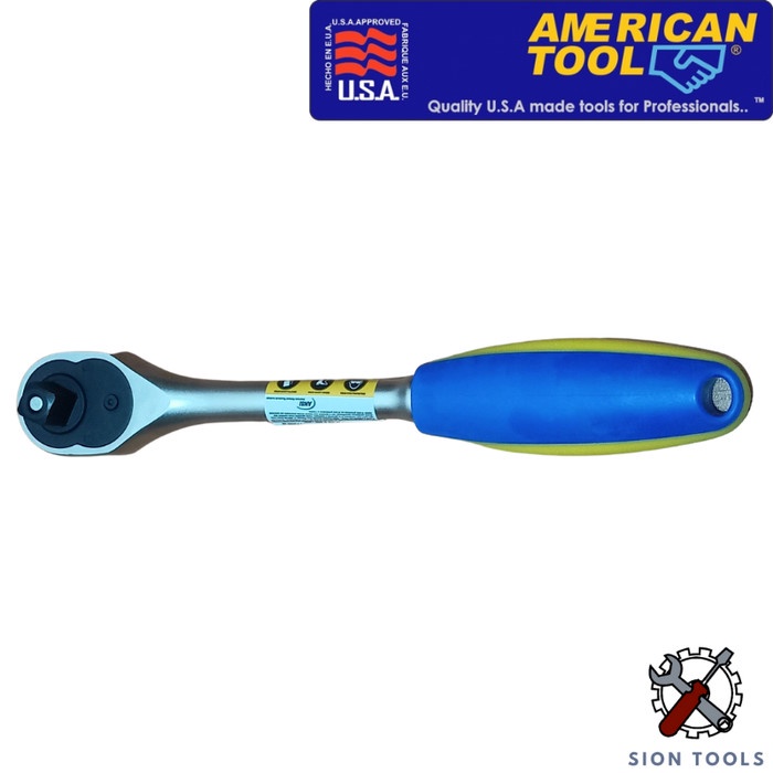 Jual AMERICAN TOOL RATCHET HANDLE SATIN FINISHED 72 TEETH 1/2 X 10 INCH ...
