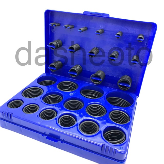Jual Oring Set Karet Ring Set Seal Set Inch Motor Mobil - Box Biru ...