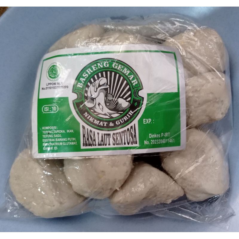 Jual Basreng Mentah GEMAR/DUA PUTRI 10 Piece Izin DINKES & MUI | Shopee ...