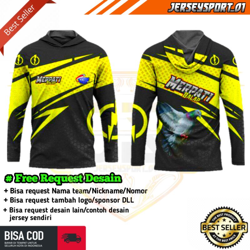 Jual Jersey merpati custom hitam kuning | Shopee Indonesia