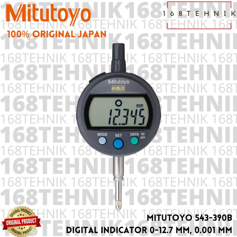 Jual MITUTOYO 543-390B DIGIMATIC INDICATOR 0-12,7MM / 0.001MM DIGITAL ...