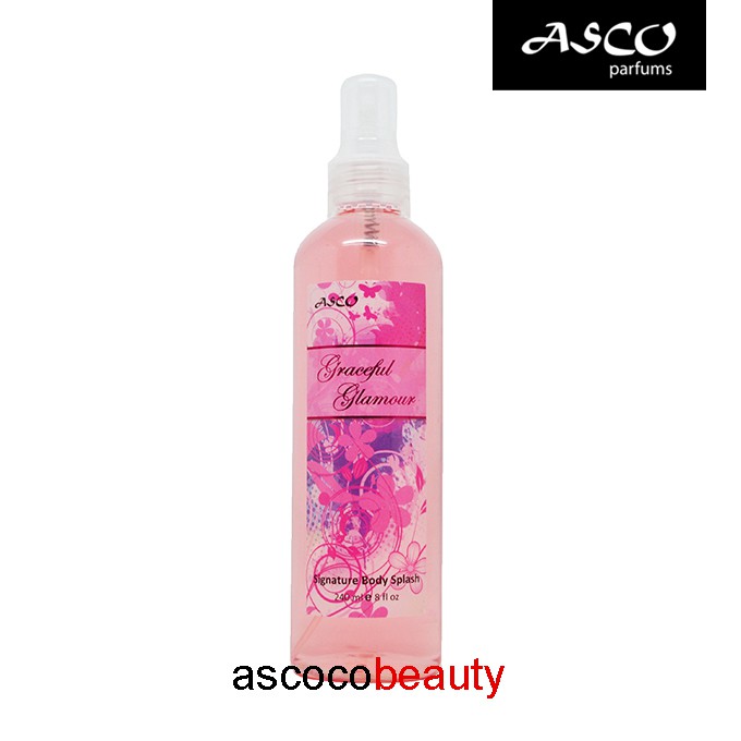 Jual ASCO Body Mist | Graceful Glamour - Body Splash 240ml | Shopee ...