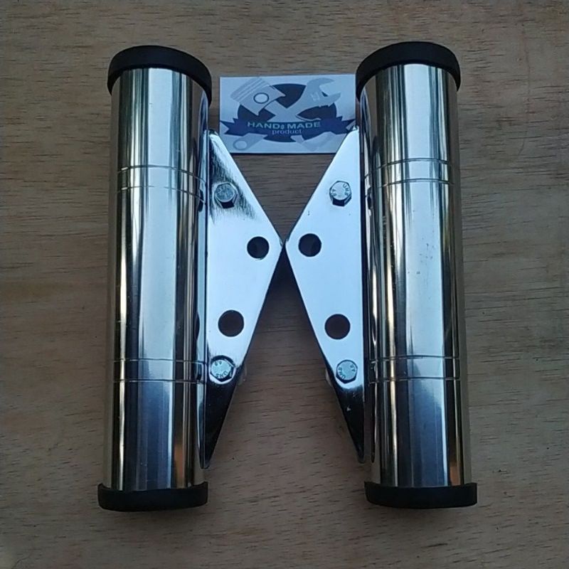 Jual PANGKON LAMPU DEPAN AS 31, CB, GL, MP, TIGER STENLIS SEGITIGA BESI ...