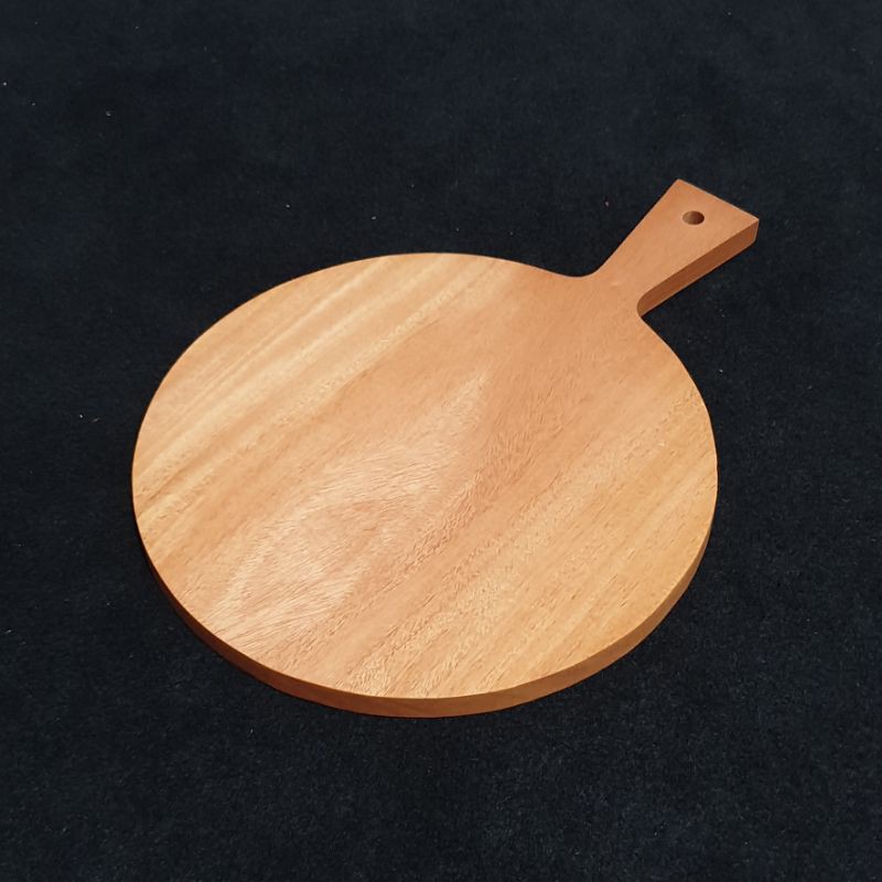 Jual Pizza tray 25cm talenan / telenan kayu | Shopee Indonesia
