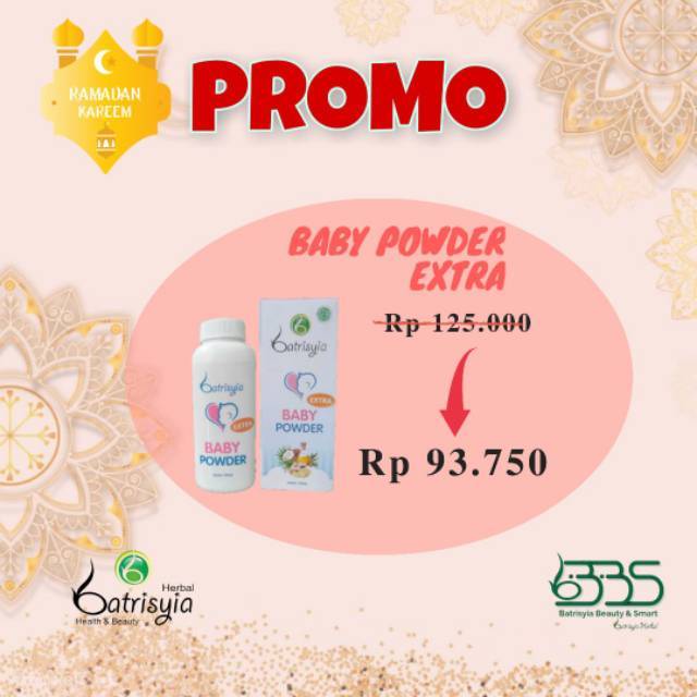 Jual Baby Powder Batrisyia | Shopee Indonesia