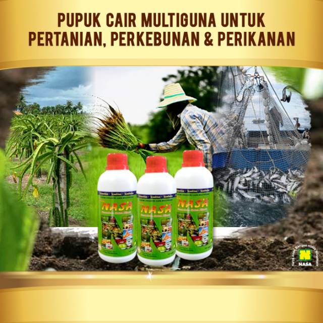 Jual Pupuk ORGANIK Cair Multiguna POC NASA 500ML | Shopee Indonesia