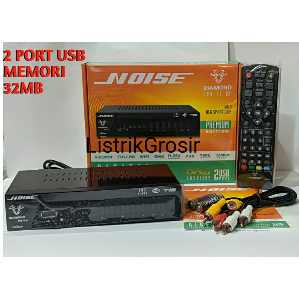 Jual Noise Set Top Box Noise Diamond DVB T2 01 / T2 02 Receiver TV STB ...