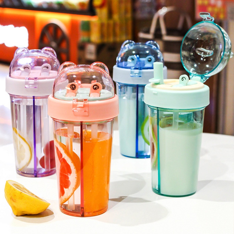 Jual BOTOL MINUM UNIK BOTOL KEKINIAN BOTOL DUA SISI / BOTOL DUA RUANG ...