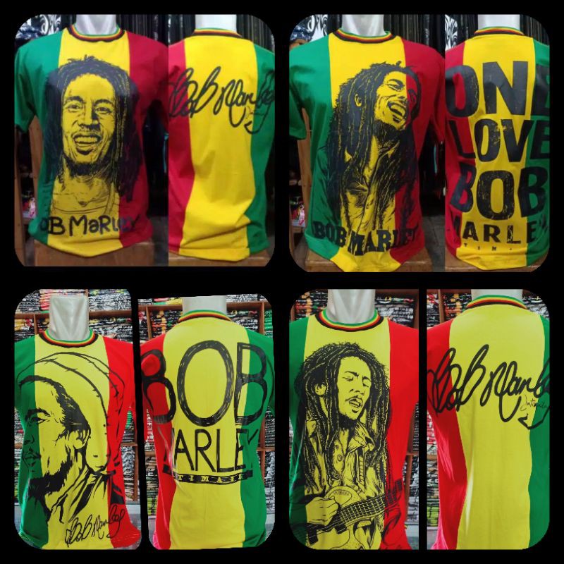 Jual DJATIESHOP x JATIMAIKA kaos rasta reggae bob marley jamaica ...
