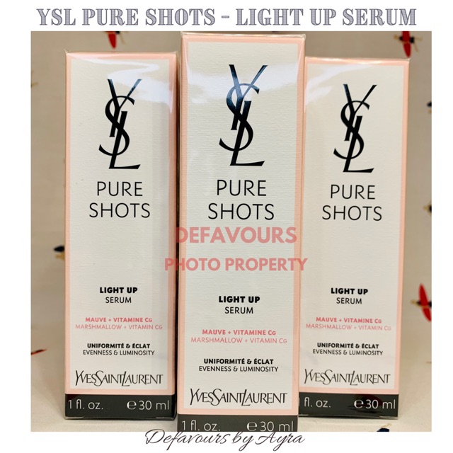 Jual YSL PURE SHOTS Light Up Serum 30ml | Shopee Indonesia