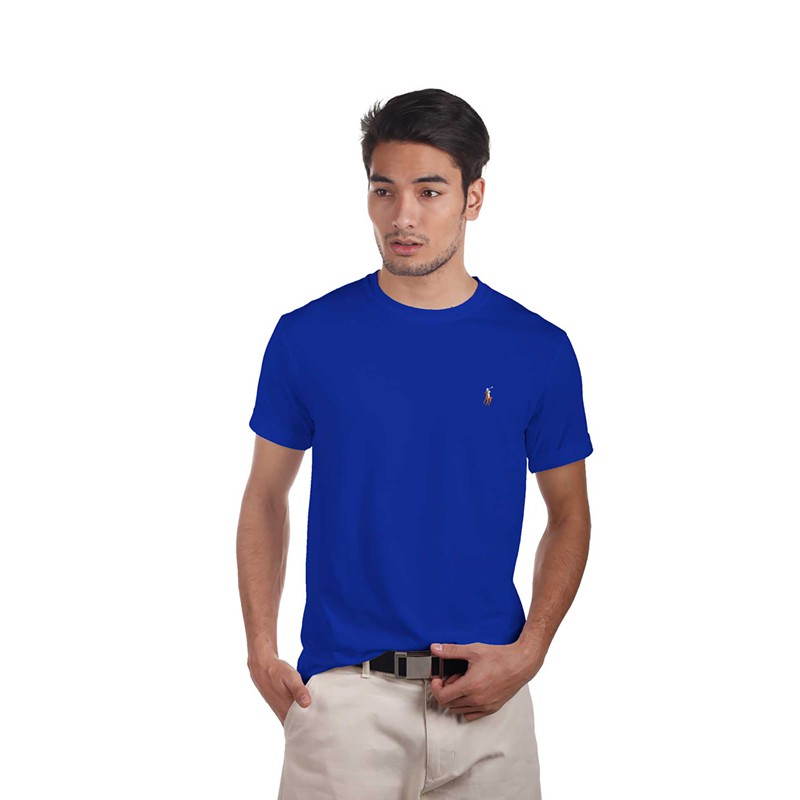 Jual POLO RALPH LAUREN - T-Shirt Dazzling Blue Men -M0103 (PX3100006 ...