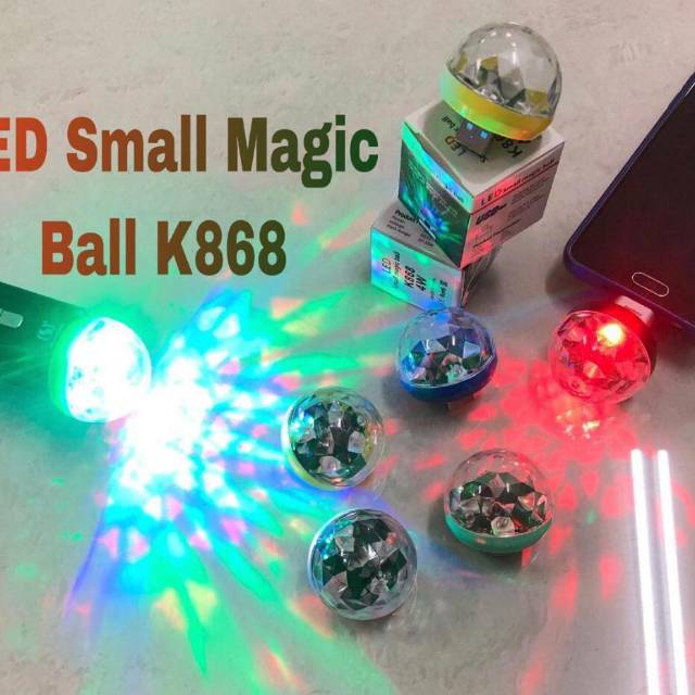 Jual Lampu LED / Lampu Disco / Small Magic Ball | Shopee Indonesia