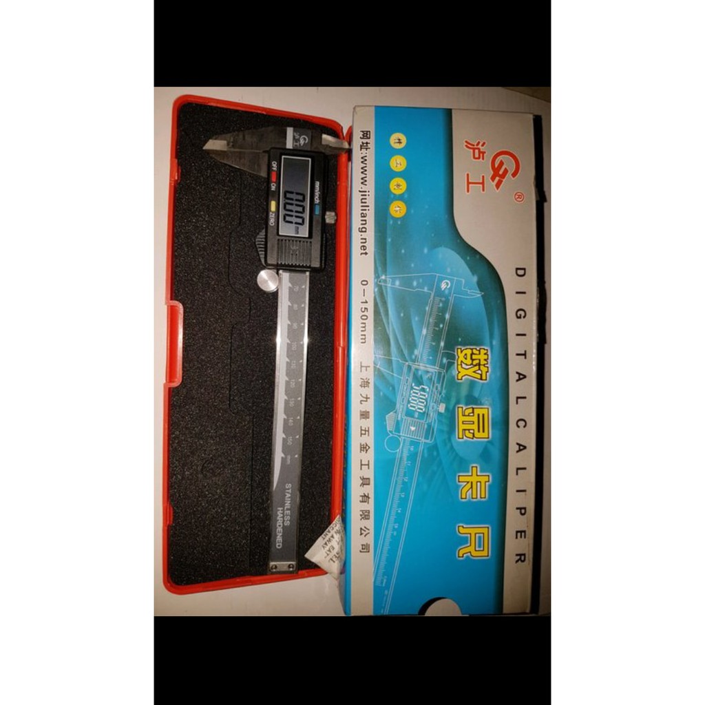 Jual Sigmat Digital Caliper 6 Inch Stainless Hardened 0-150mm | Shopee ...