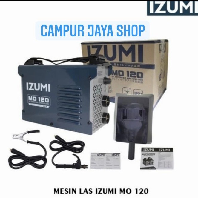 Jual Mesin Travo Las Listrik Inverter IGBT 120A Izumi MO 120 Trafo / Trapo | Shopee Indonesia